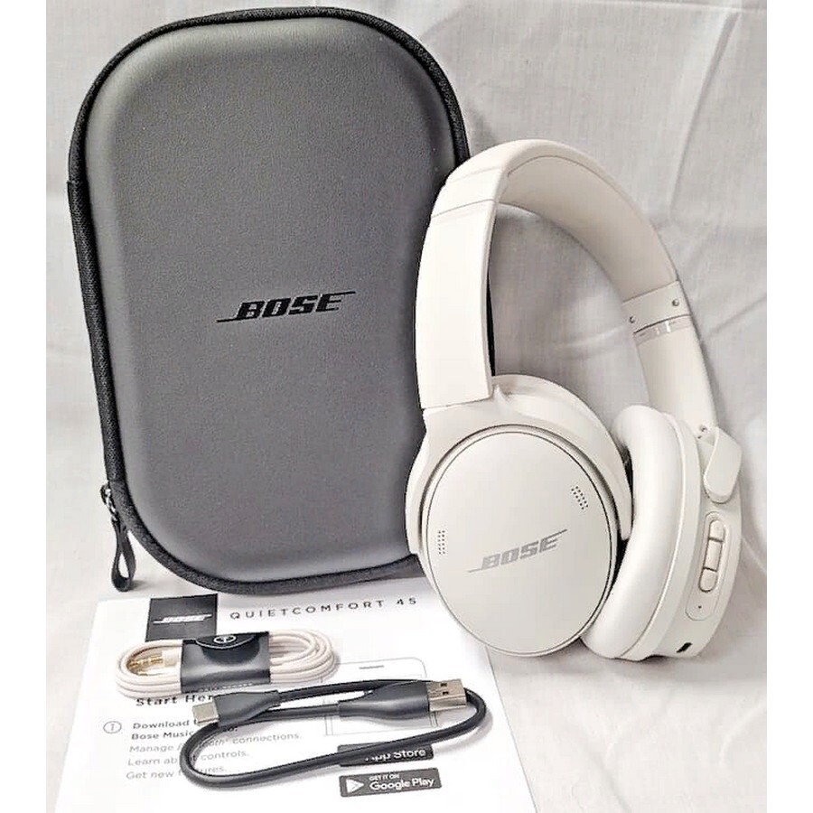 Bose QuietComfort 45 HEADPHONES White Smoke